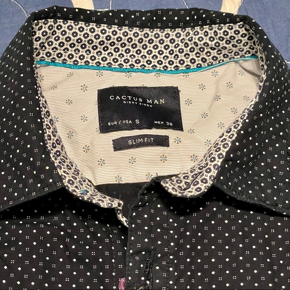 Cactus Man by Ricky Singh | Shirts | Mens Button Down Shirt Small ...